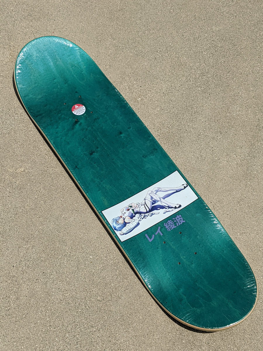 JK Industries Evangelion Rei 2 in Pearl Skateboard deck. – Rangers ...